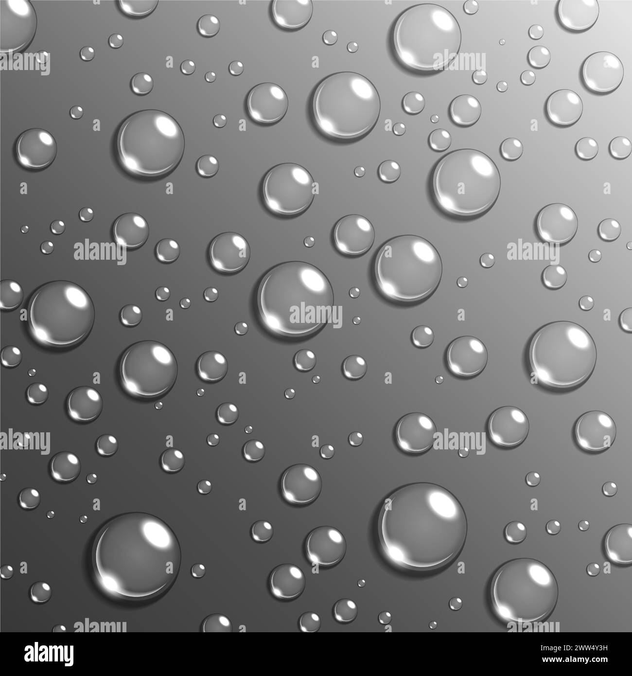 Water Rain Drop on Background, Vector Illustration Stock Vector Image ...