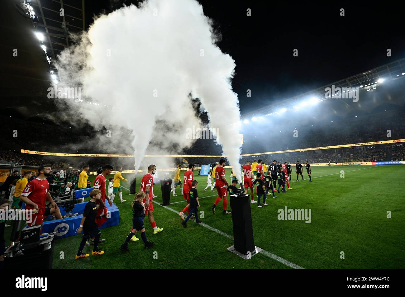 21st March 2024; CommBank Stadium, Sydney, NSW, World Cup Qualifying ...