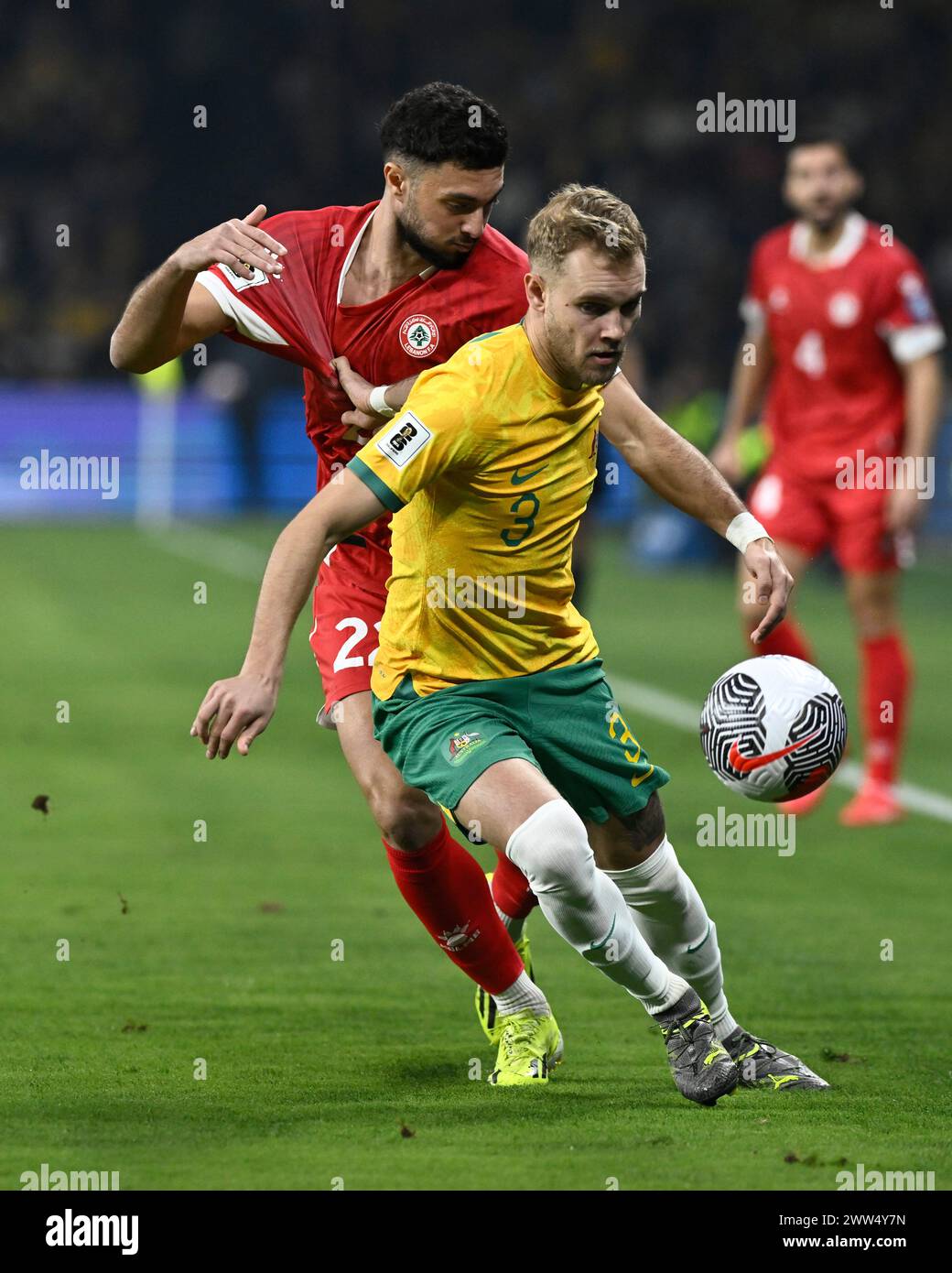 21st March 2024; CommBank Stadium, Sydney, NSW, World Cup Qualifying ...