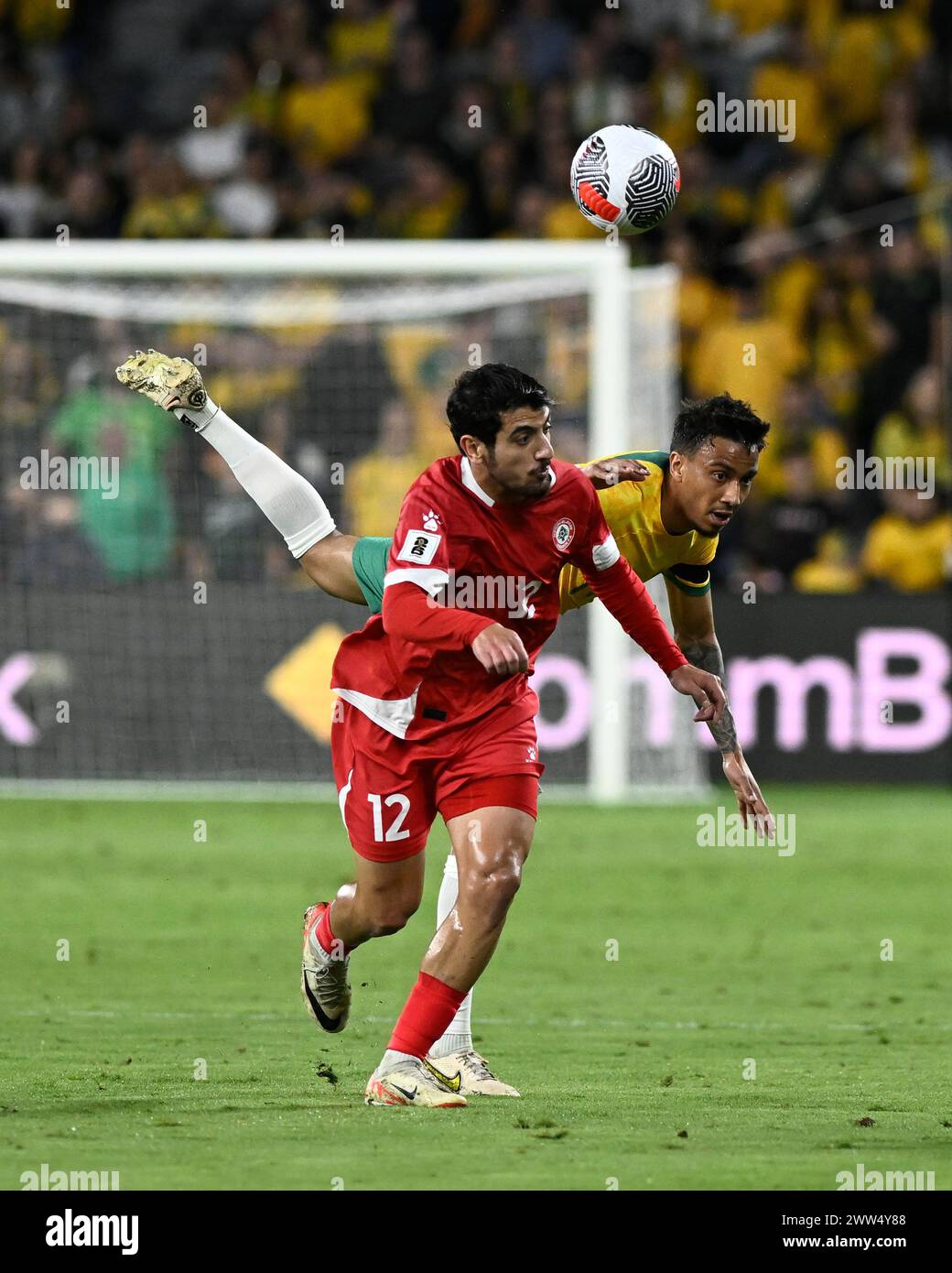 21st March 2024; CommBank Stadium, Sydney, NSW, World Cup Qualifying ...