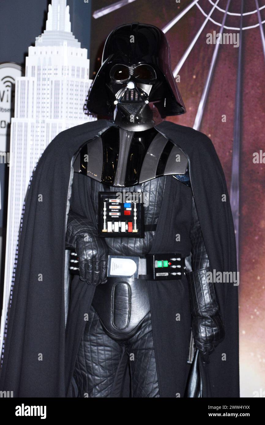 New York, NY, USA. 21st Mar, 2024. Darth Vader pictured at the Empire ...