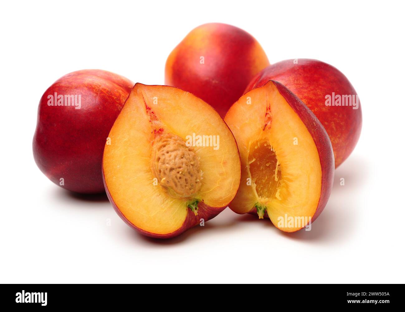 One juicy nectarine close hi-res stock photography and images - Alamy