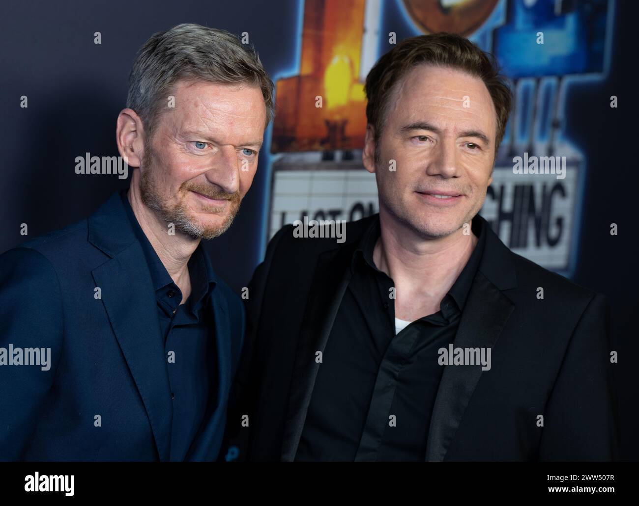 Munich, Germany. 21st Mar, 2024. Michael Bully Herbig (r), actor and ...