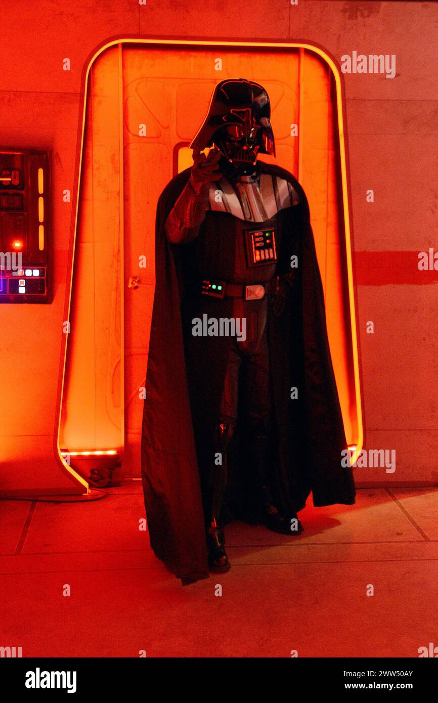 New York, NY, USA. 21st Mar, 2024. Darth Vader pictured at the Empire ...