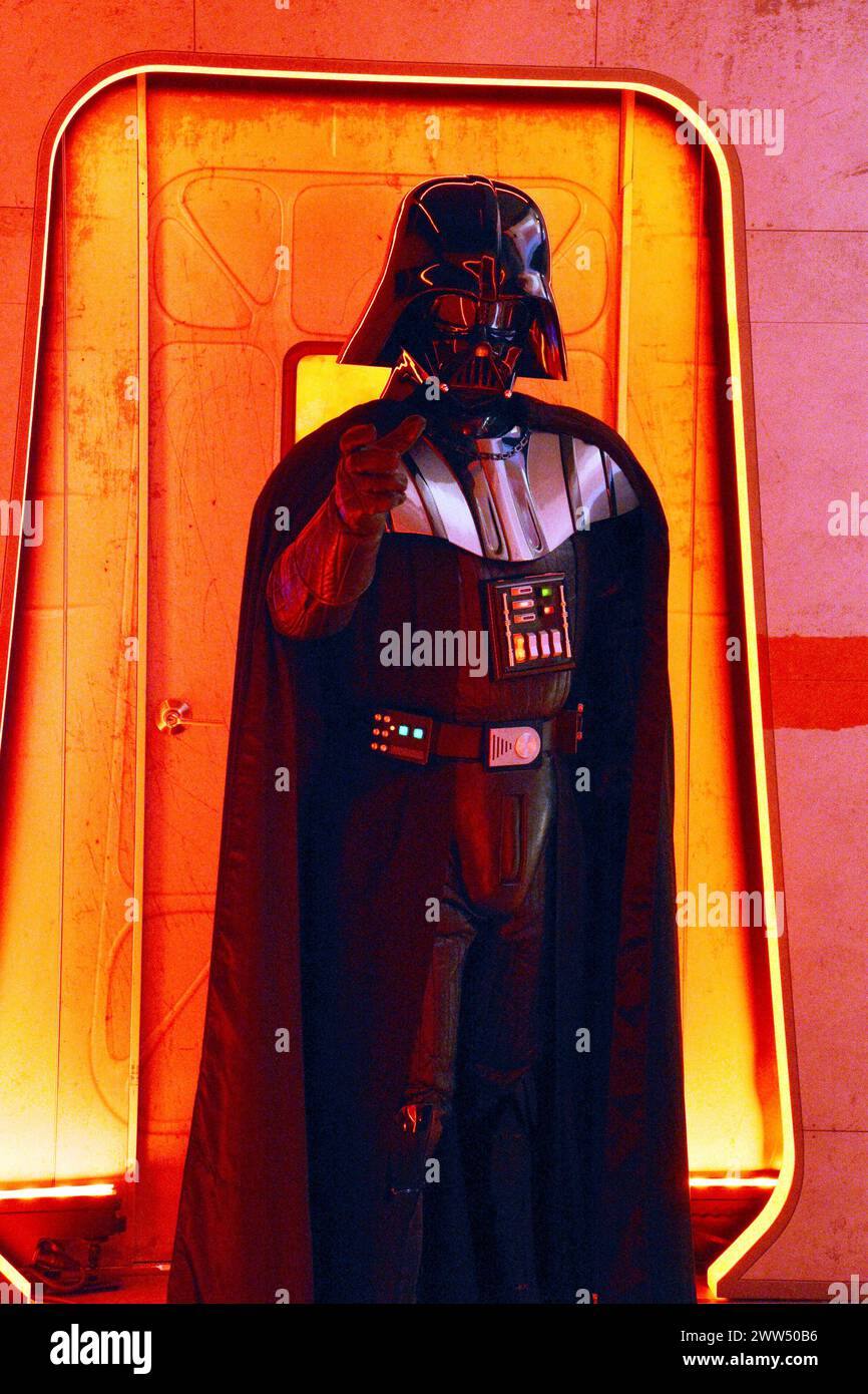 New York, NY, USA. 21st Mar, 2024. Darth Vader pictured at the Empire ...