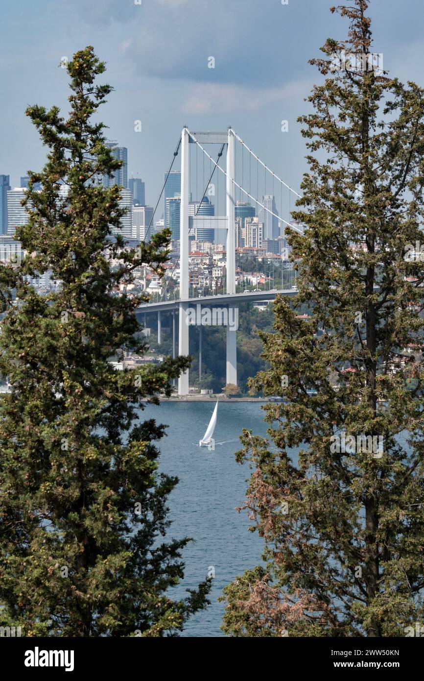 The Bosphorus Strait in Istanbul, Turkey Stock Photo - Alamy