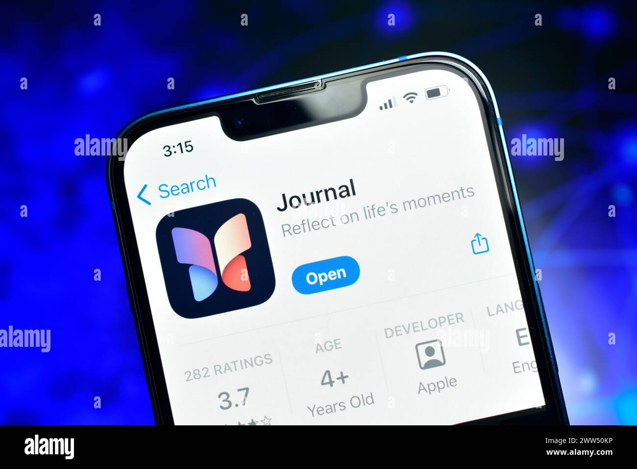 New Delhi, India 20 March 2024:- Journal app on iphone use to Capture ...