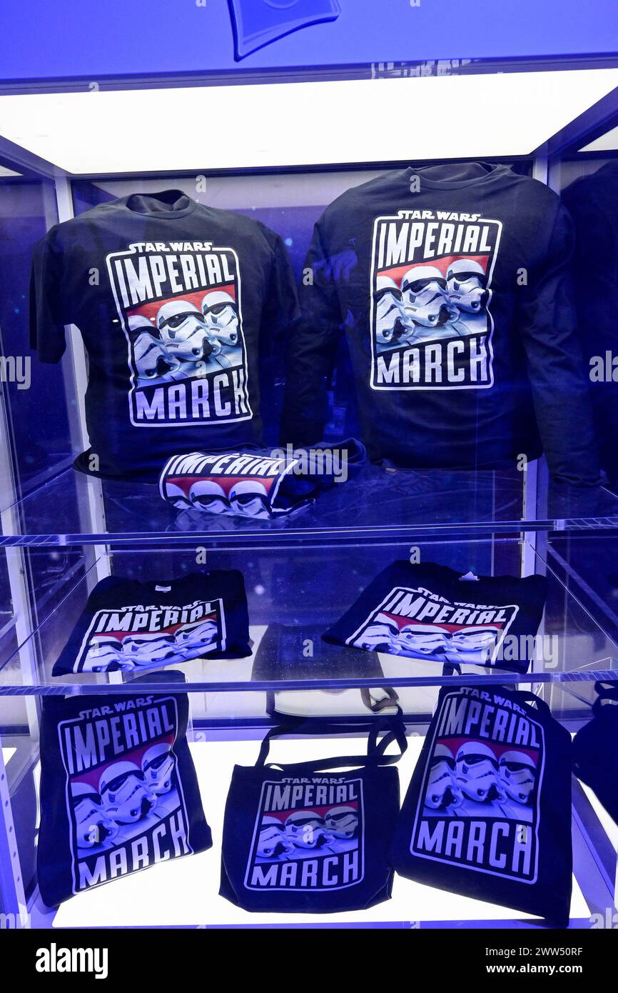 Featured merchandise at the Hasbro and Amazon Star Wars interactive ...