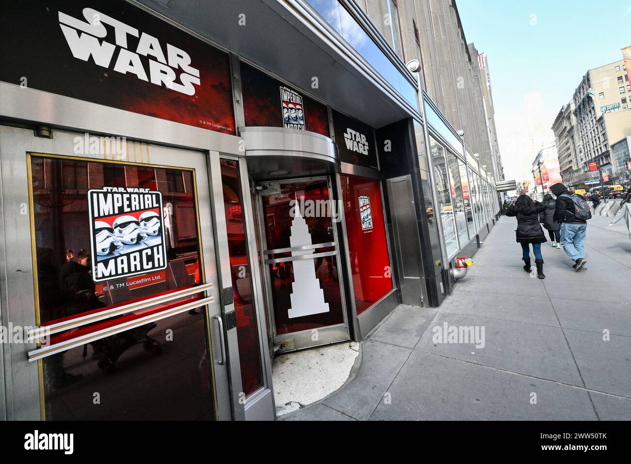 Street view of the entrance to the Hasbro and Amazon Star Wars ...