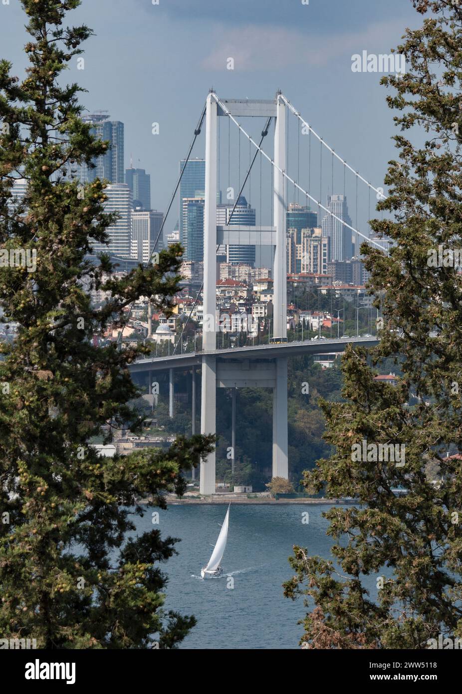 The Bosphorus Strait in Istanbul, Turkey Stock Photo - Alamy