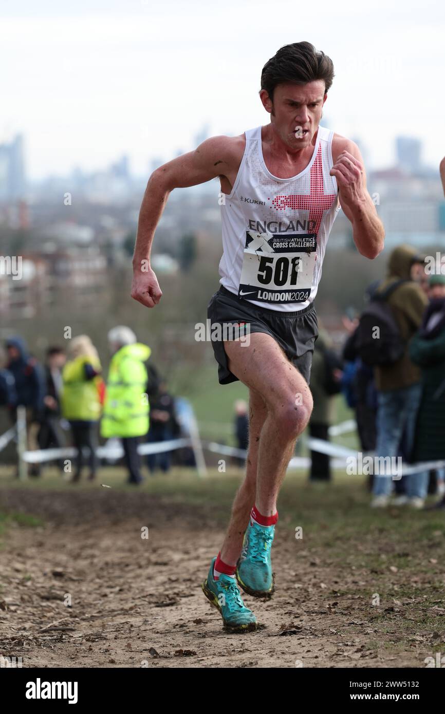 Jack Gray of Cambridge & Coleridge AC representing England in the ...