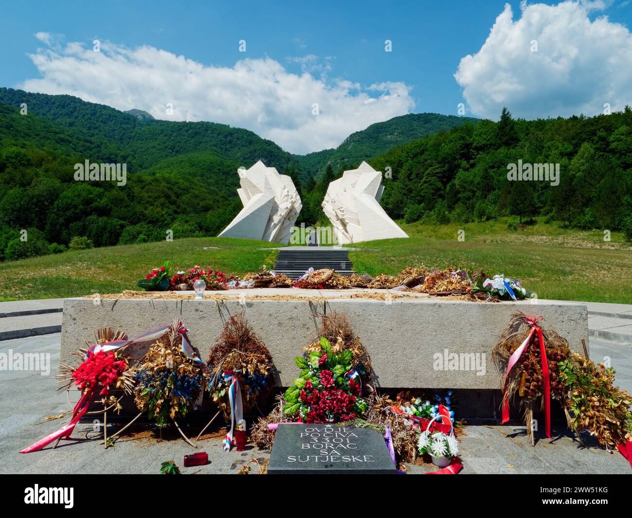 Memorial Complex to the Battle of Sutjeska at Tjentište, Bosnia and ...
