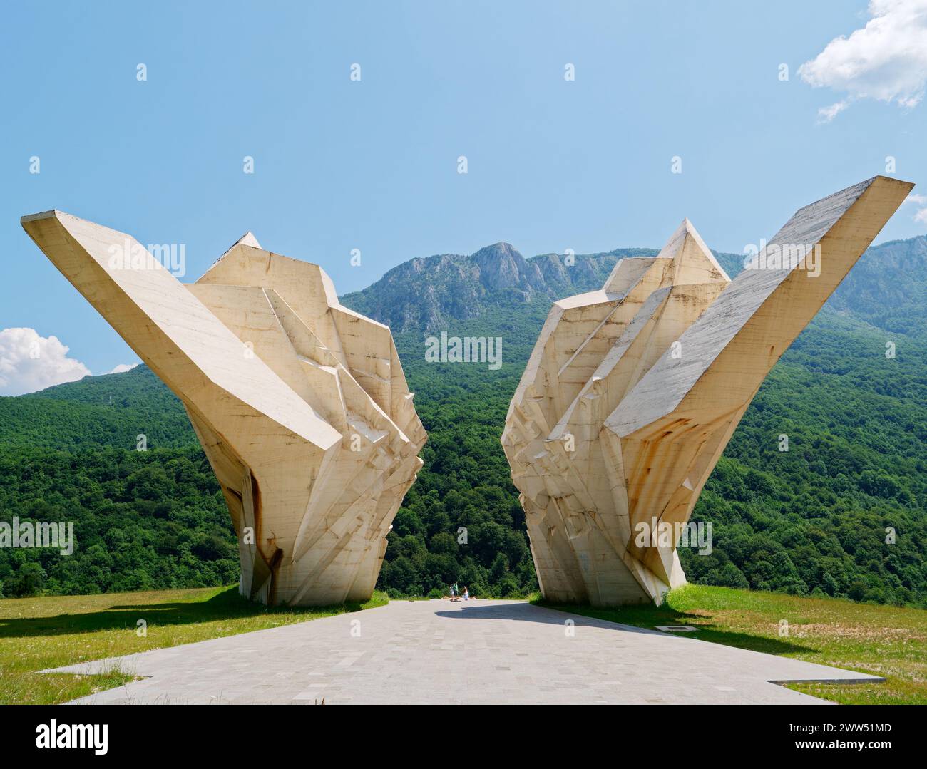 Memorial Complex to the Battle of Sutjeska at Tjentište, Bosnia and ...