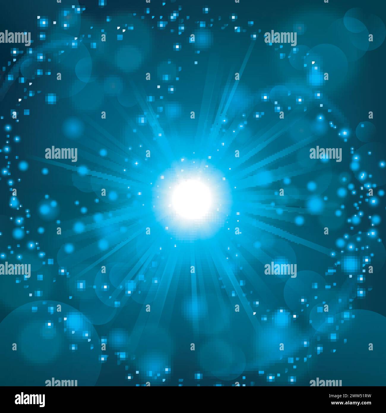 Abstract Elegant Blue Shine Background, Vector Illustration Stock ...