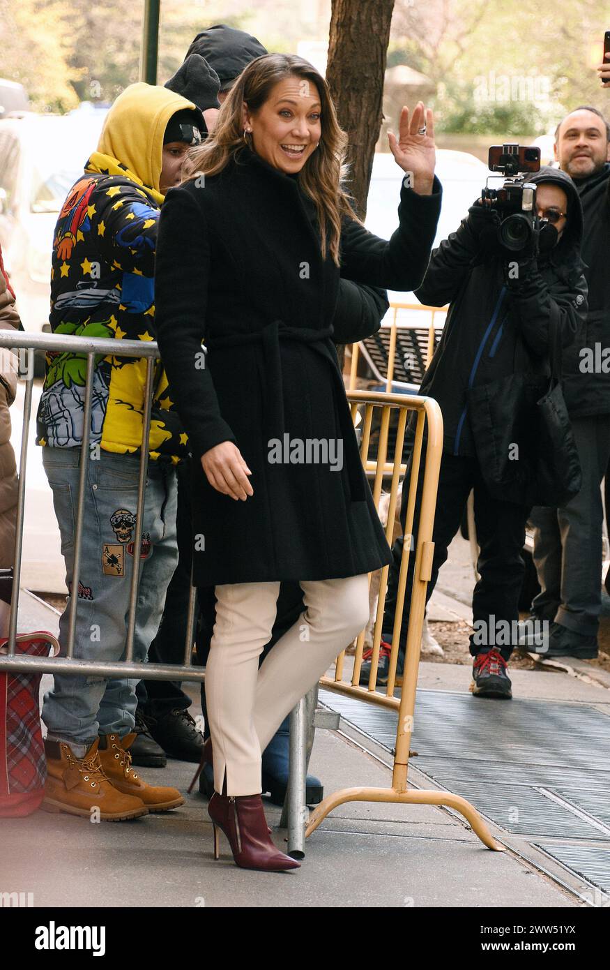 New York, NY, USA. 21st Mar, 2024. Ginger Zee seen at The View on March ...