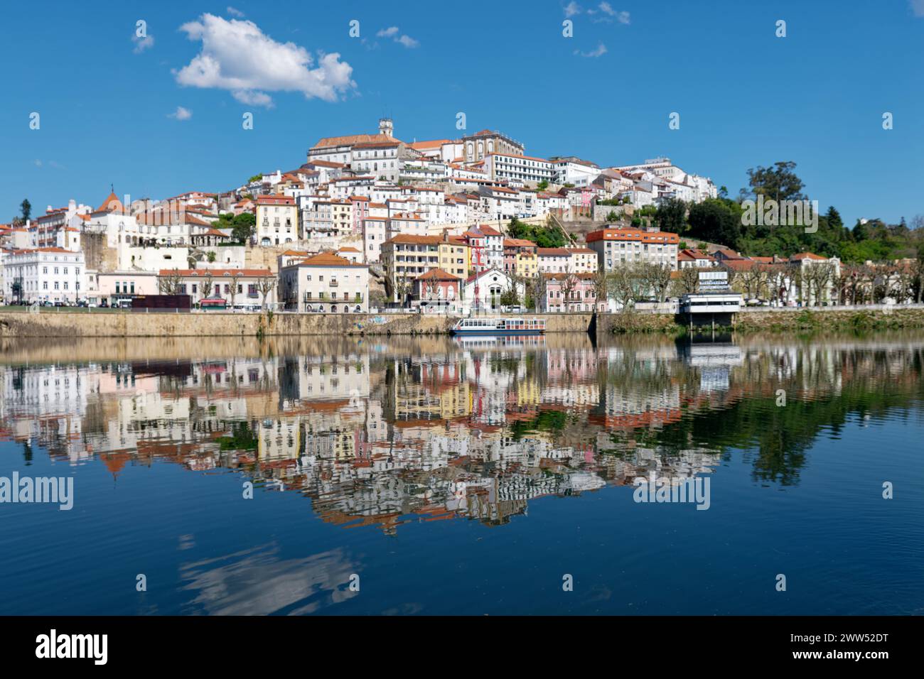 Coimbra, a riverfront city in central Portugal is home to a preserved ...