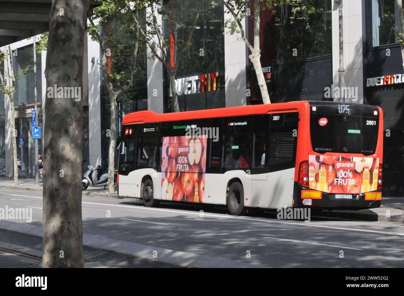 barcelona/catalonia/ Spain/ 21.July 2019/Public transportation system ...