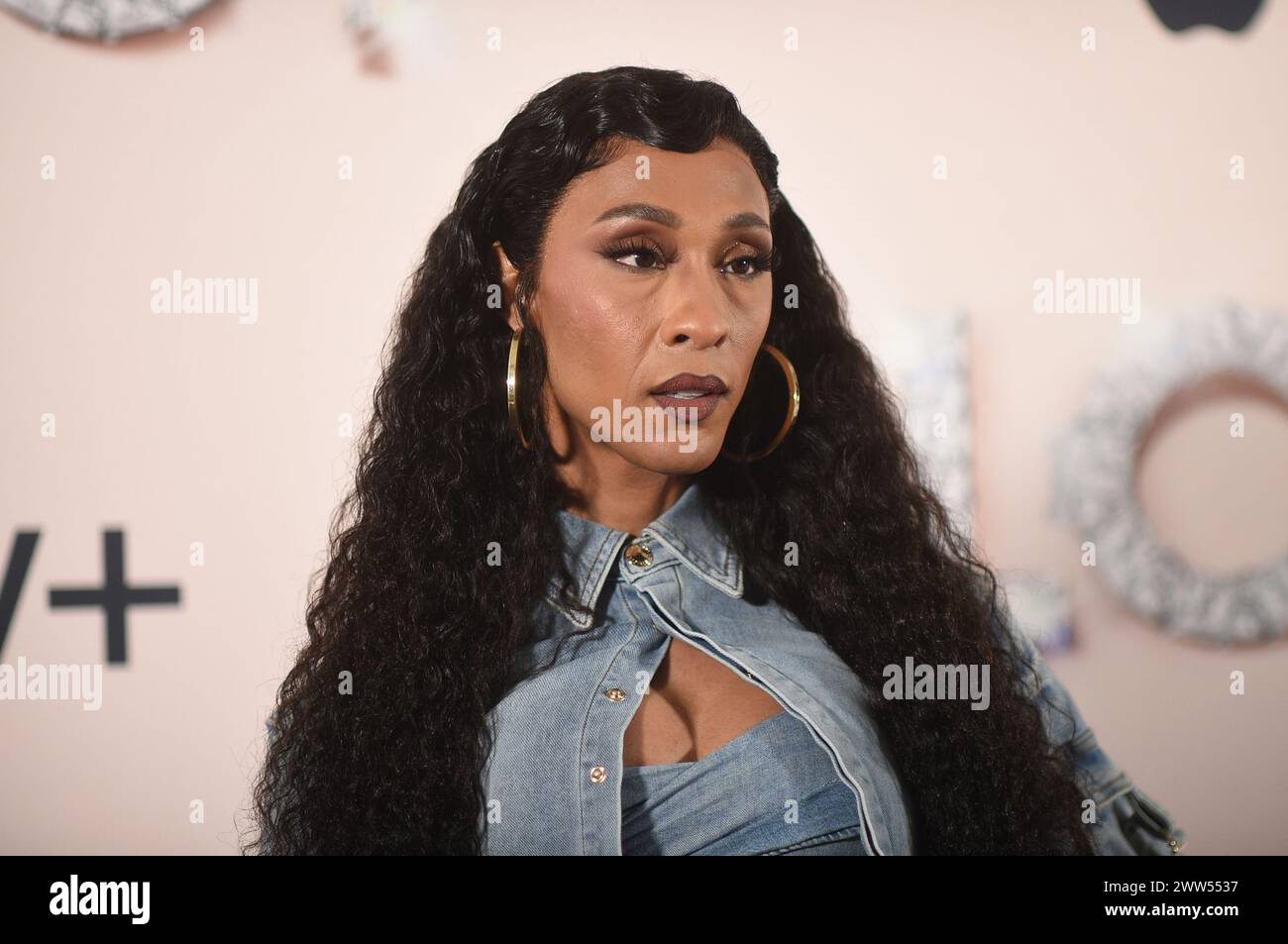 MJ Rodriguez arrives at the season two photo call for "Loot" on ...