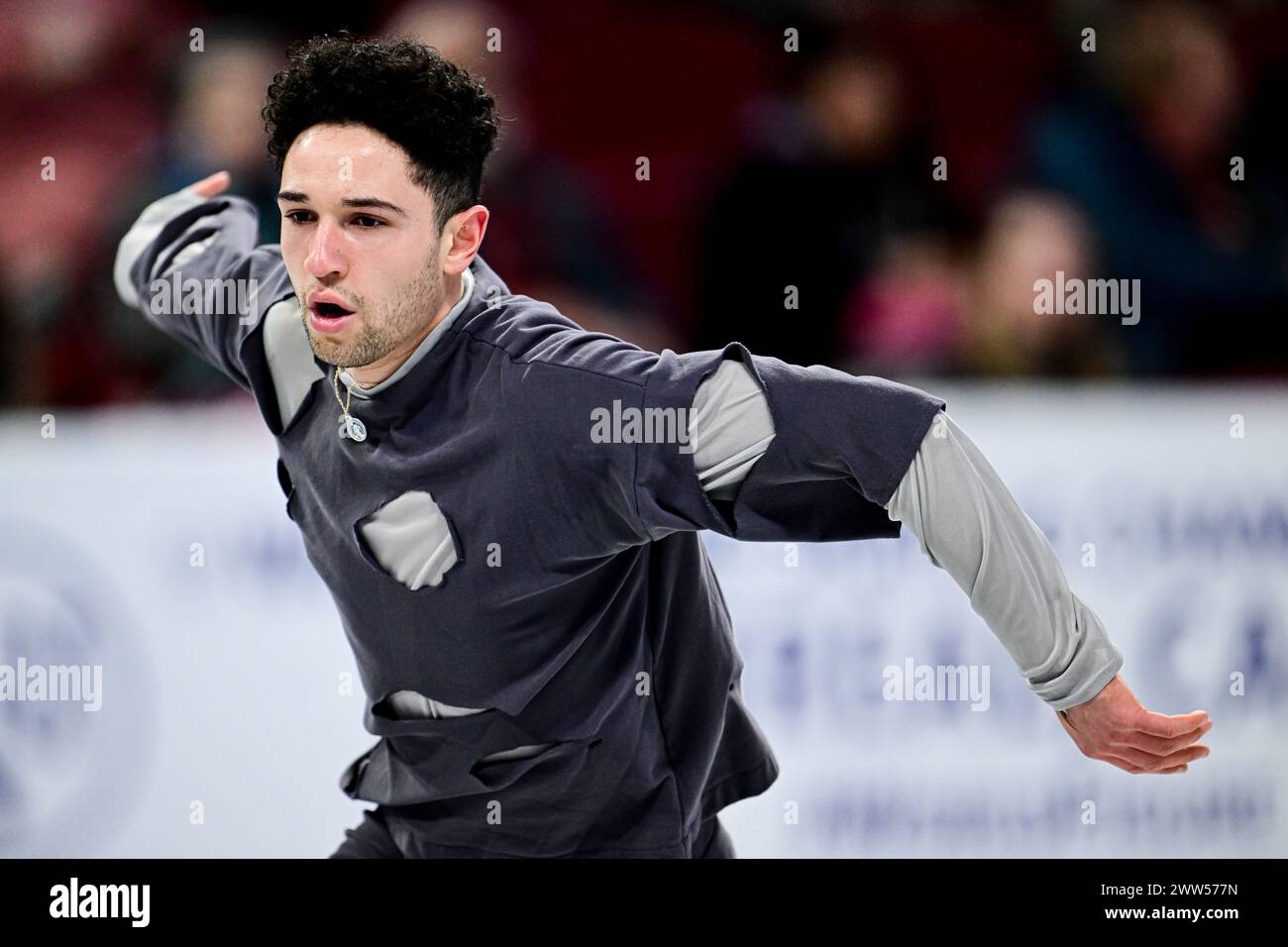 Montreal, Canada. March 21, 2024, Luc ECONOMIDES (FRA), during Men ...