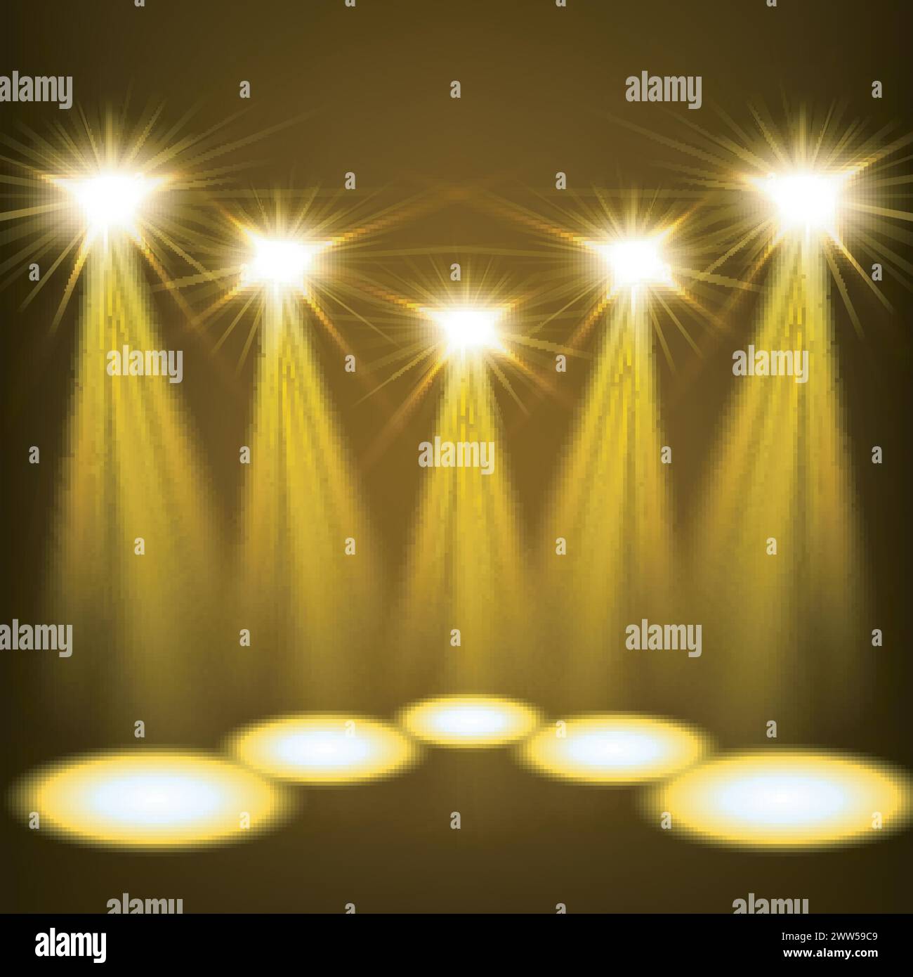 Gold star studio Stock Vector Images - Alamy