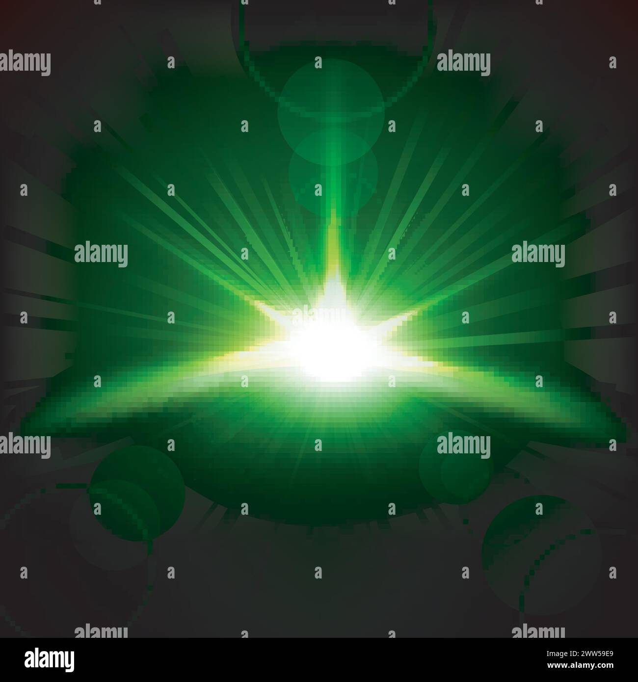 Green horizon Stock Vector Images - Alamy