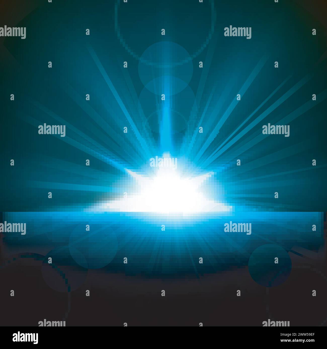 New horizon illustration Stock Vector Images - Alamy