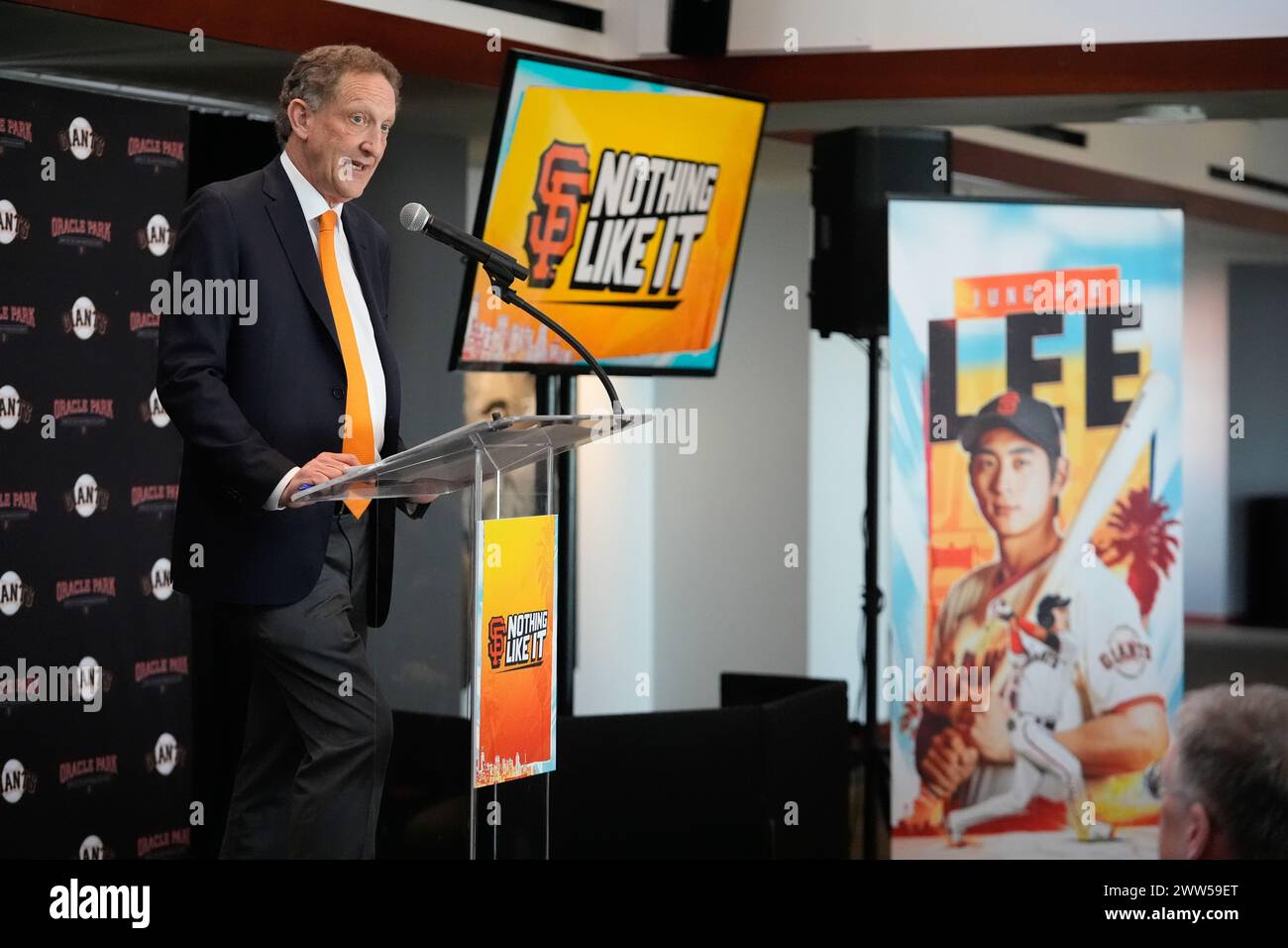 San Francisco Giants President and CEO Larry Baer talks about the ...