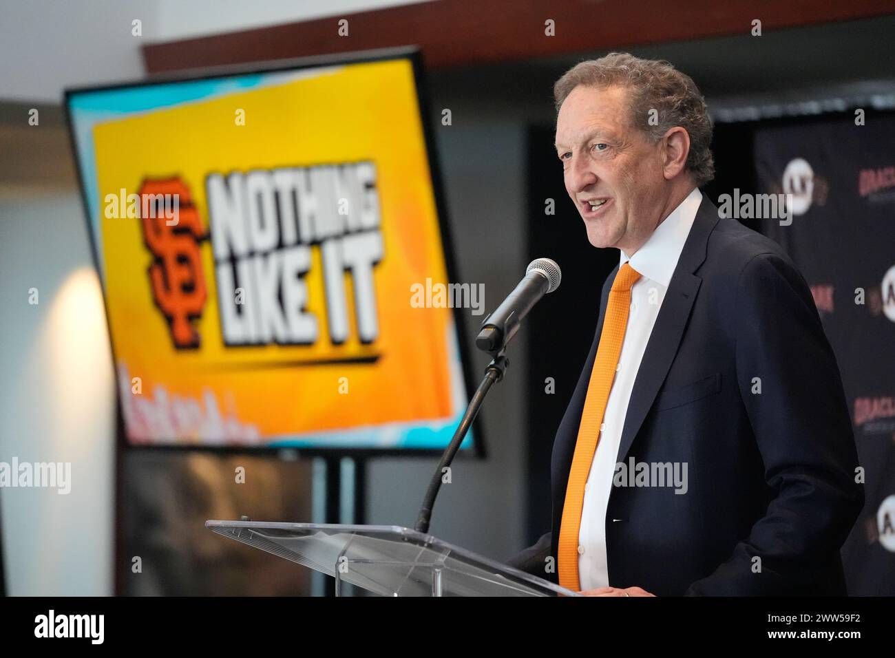 San Francisco Giants President and CEO Larry Baer talks about the ...
