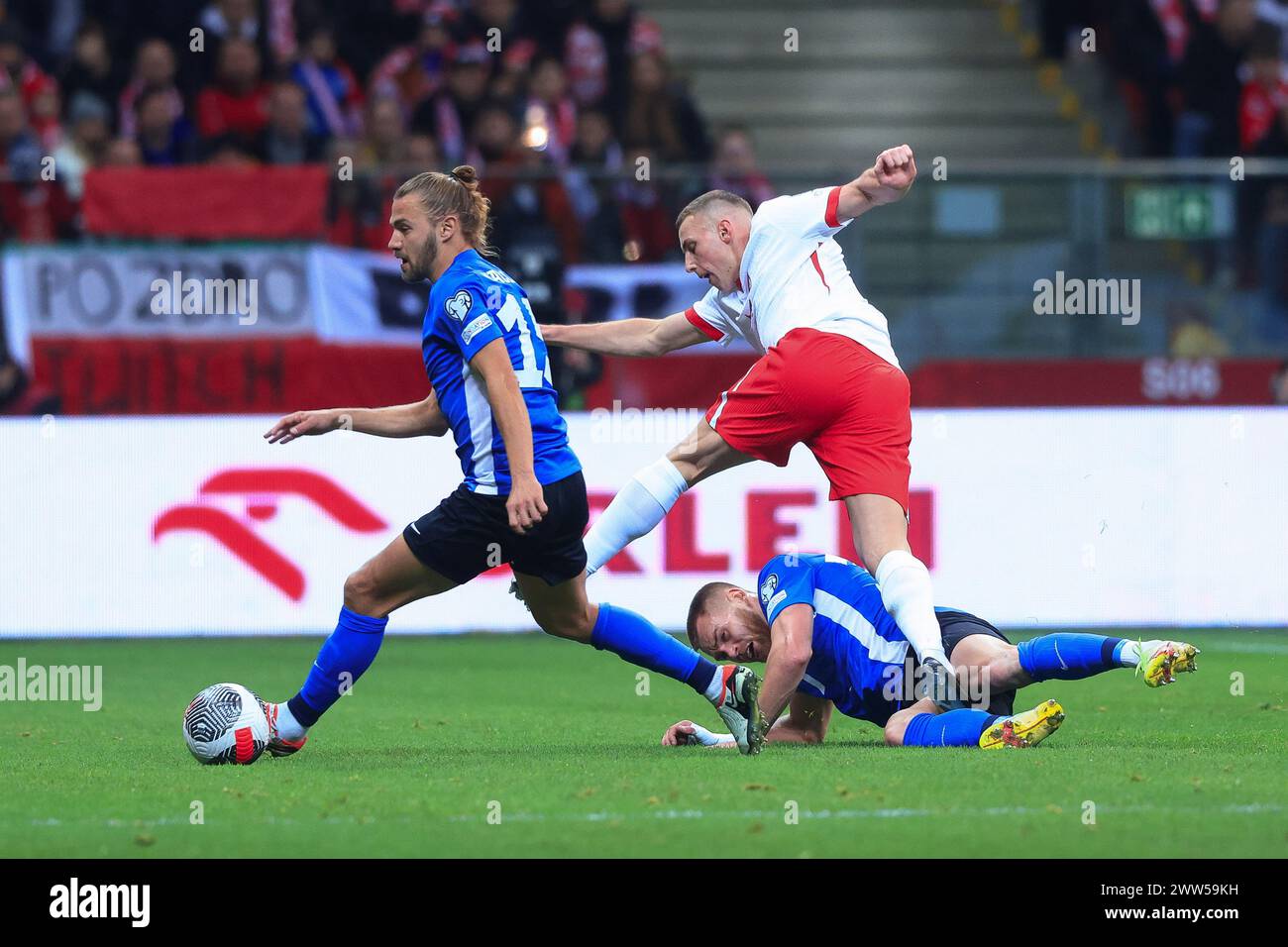 Warszawa Pilka nozna Reprezentacja Polski, polfinalowy mecz barazowy o ...