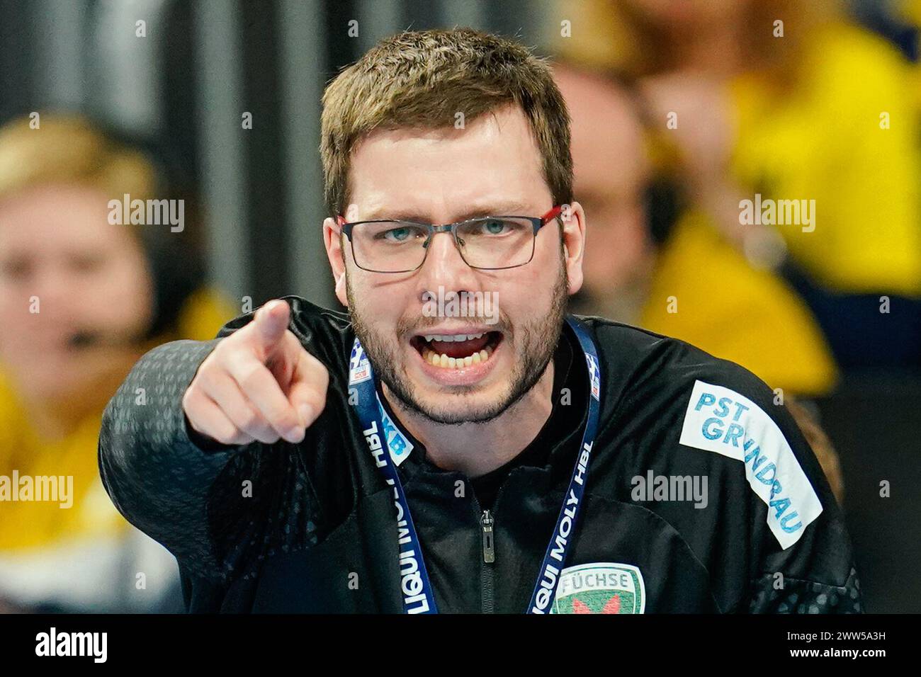 Mannheim, Germany. 21st Mar, 2024. Handball: Bundesliga, Rhein-Neckar ...