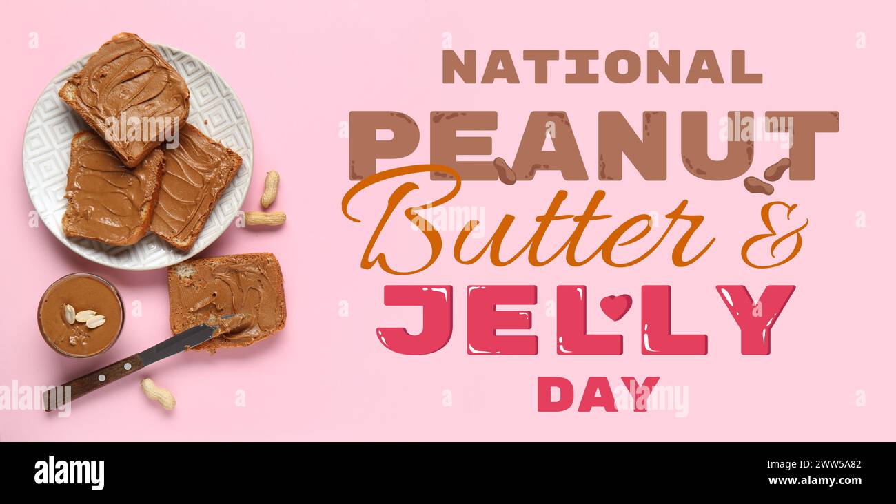 National peanut butter and jelly hi-res stock photography and images ...