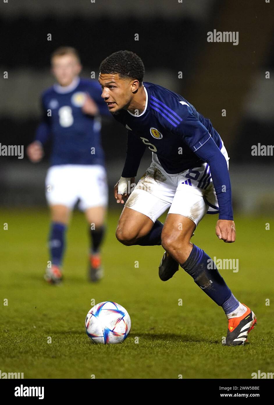 Scotland's Ibane Bowat during the UEFA Euro U21 Championship Qualifying ...