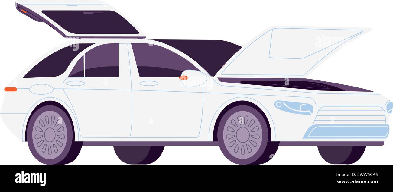 Concept car auto show hybrid Stock Vector Images - Alamy