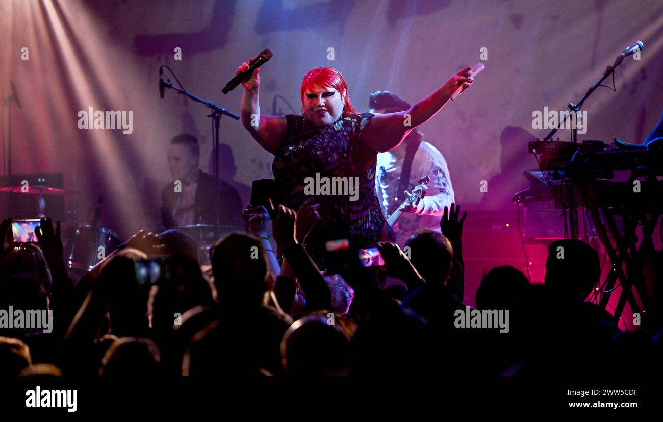 Berlin, Germany. 19th Mar, 2024. US singer Beth Ditto from the band ...