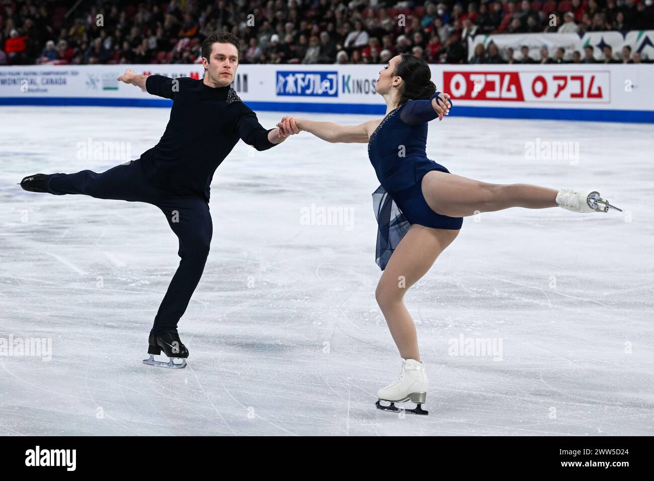Montreal, Canada. 20th Mar, 2024. MONTREAL, CANADA - MARCH 20 2024: Lia ...