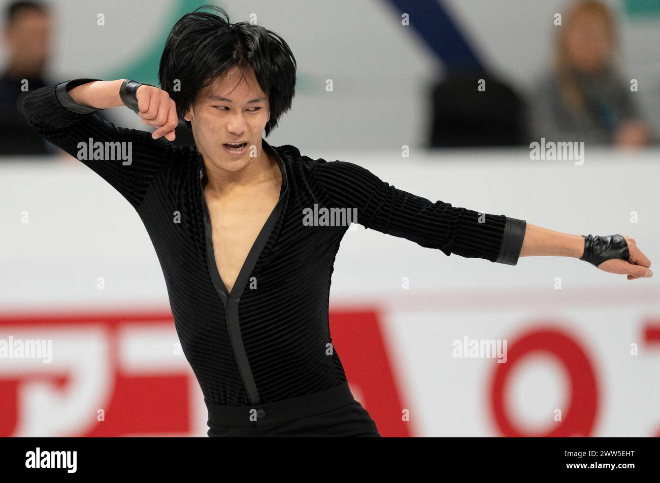 Adam Siao Him Fa, of France, performs his short program in the men's ...
