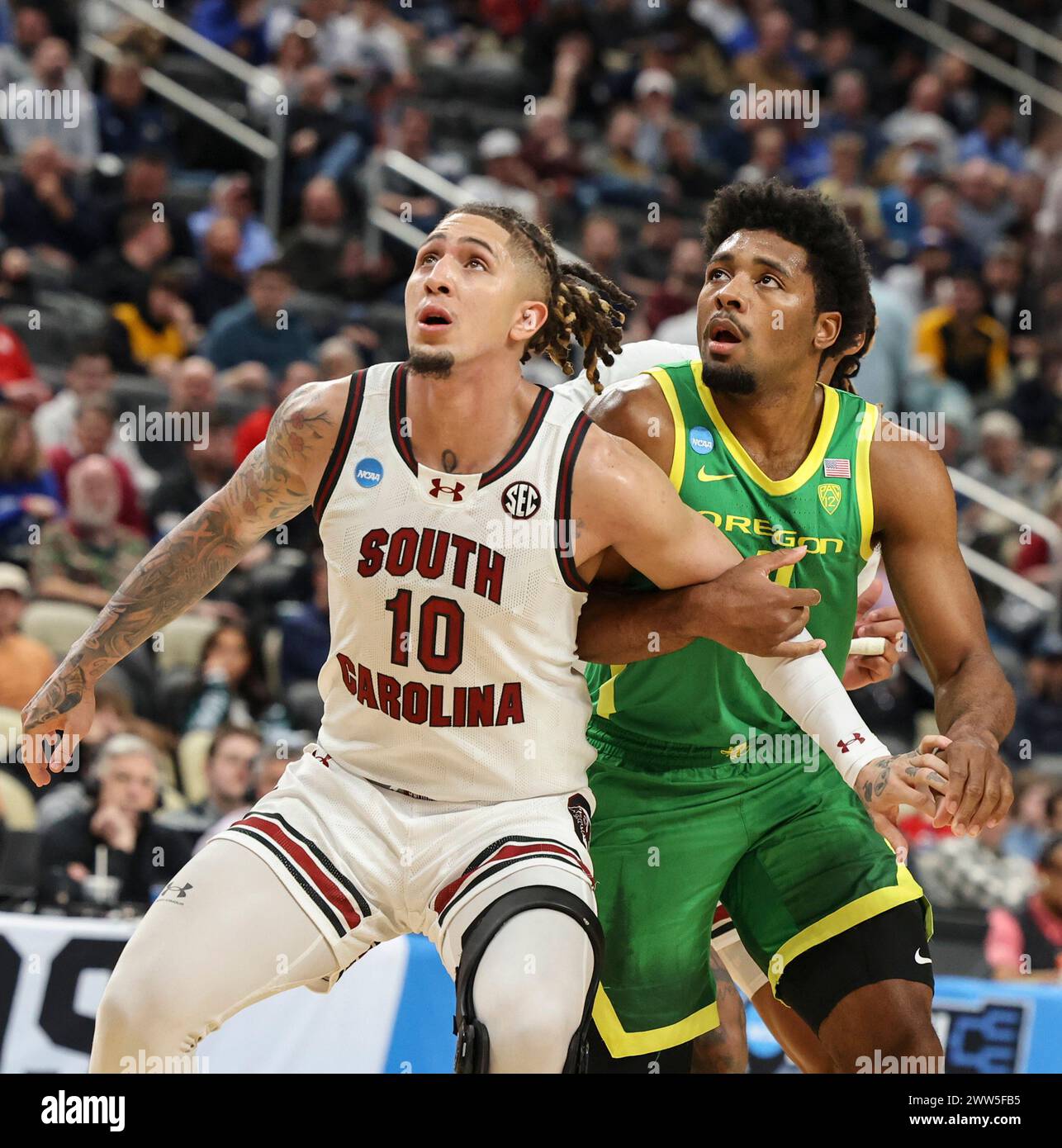March 21, 2024: South Carolina Gamecocks guard Myles Stute (10) and ...