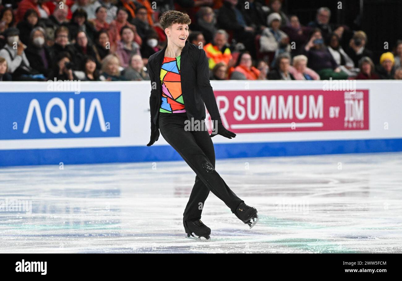 Montreal, Canada. 21st Mar, 2024. Lukas Britschgi of Switzerland ...