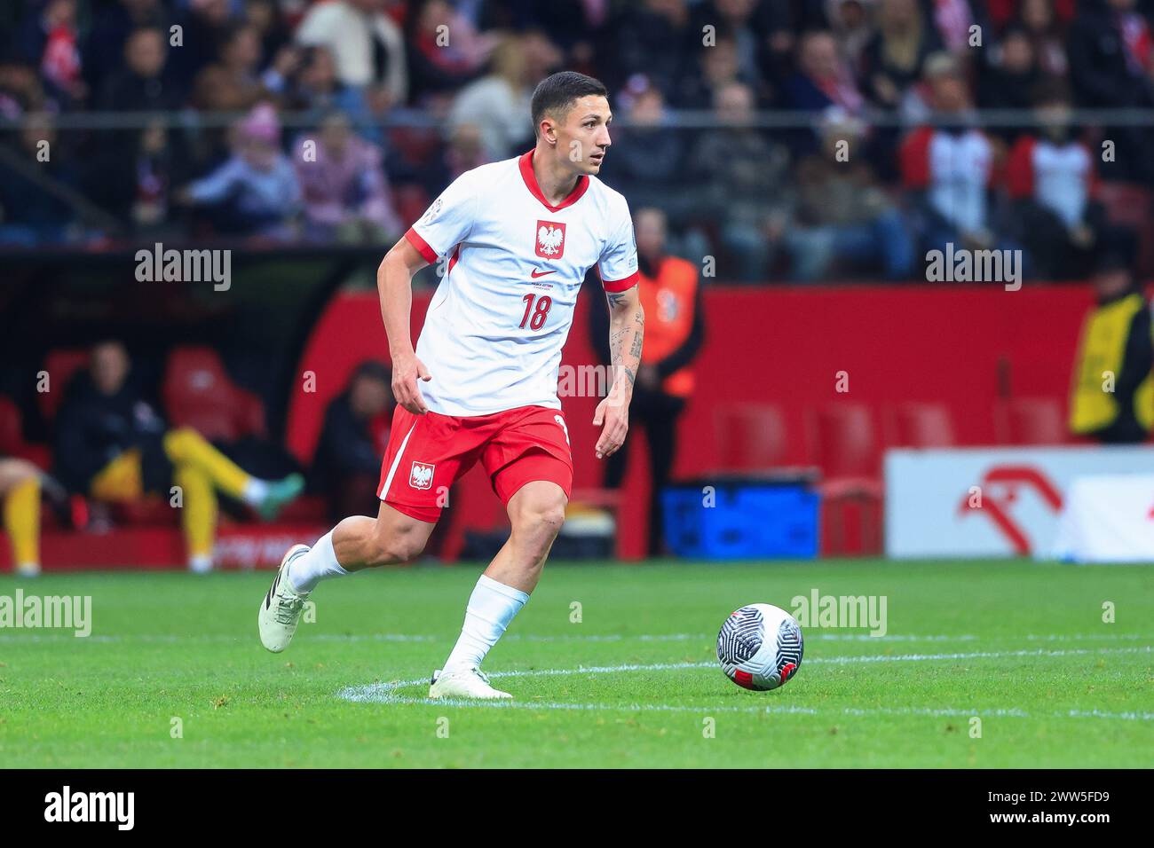 Warszawa Pilka nozna Reprezentacja Polski, polfinalowy mecz barazowy o ...