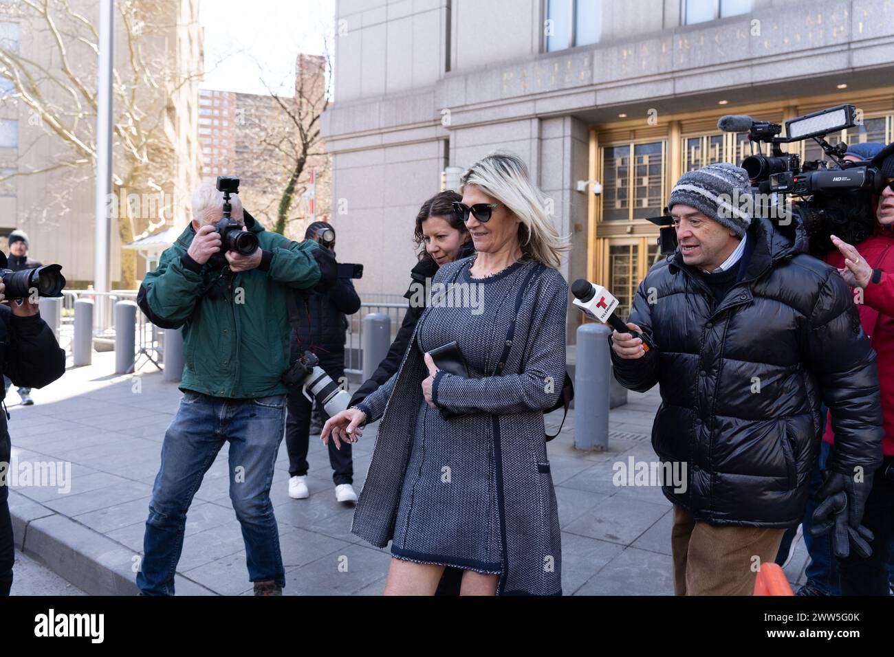 Manhattan, United States. 21st Mar, 2024. Nadine Arslanian Menendez ...
