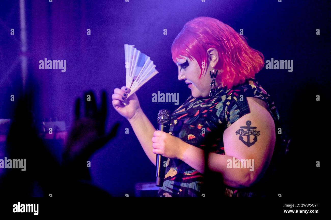 Berlin, Germany. 19th Mar, 2024. US singer Beth Ditto from the band ...