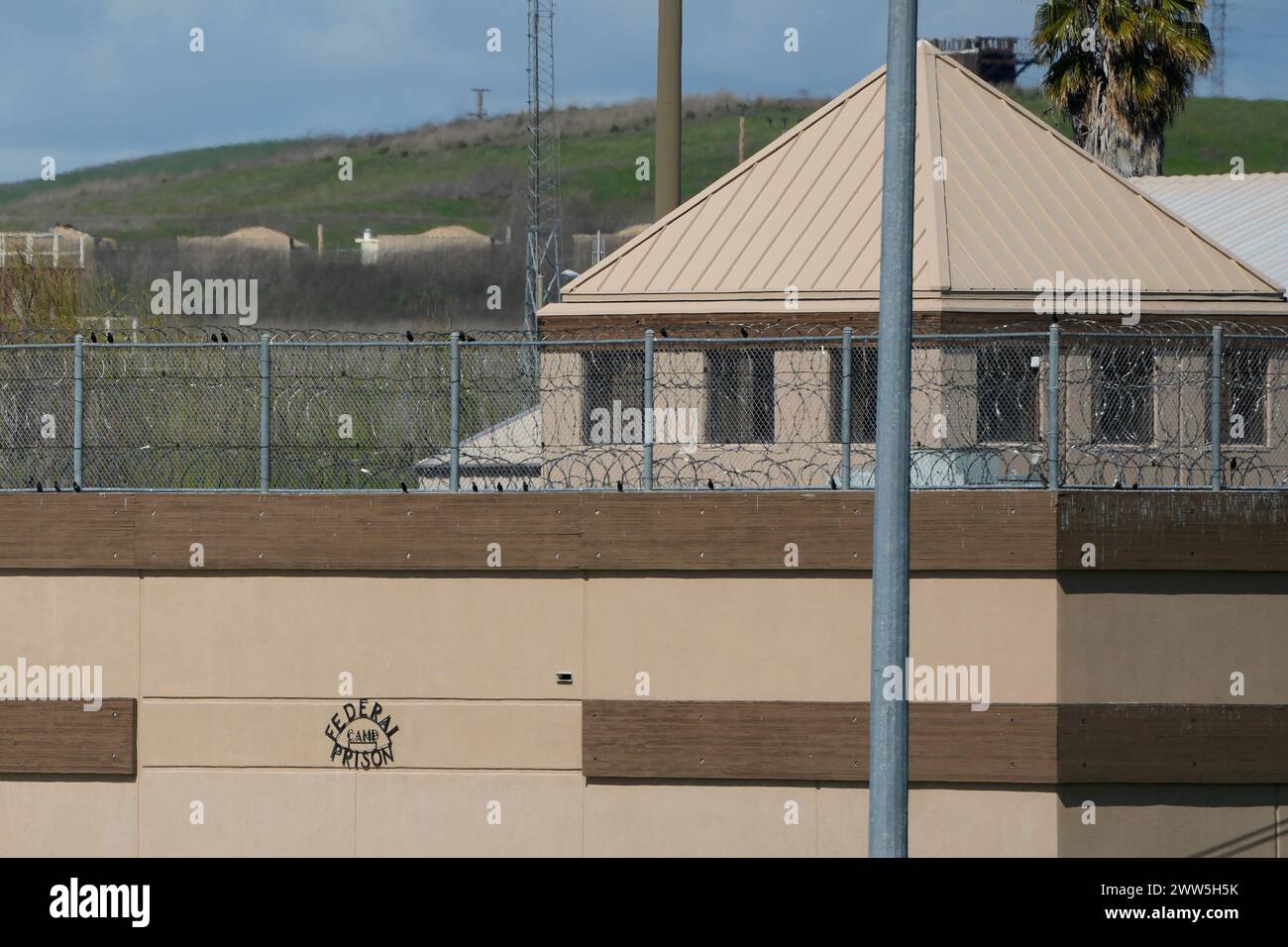 The Federal Correctional Institution is shown in Dublin, Calif., Monday ...