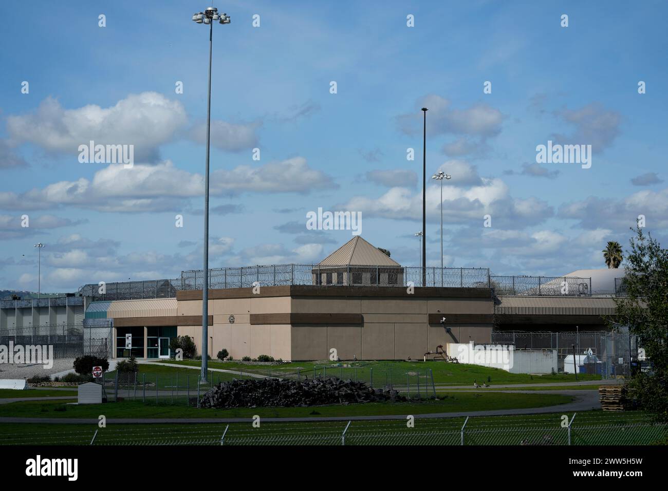 The Federal Correctional Institution is shown in Dublin, Calif., Monday ...