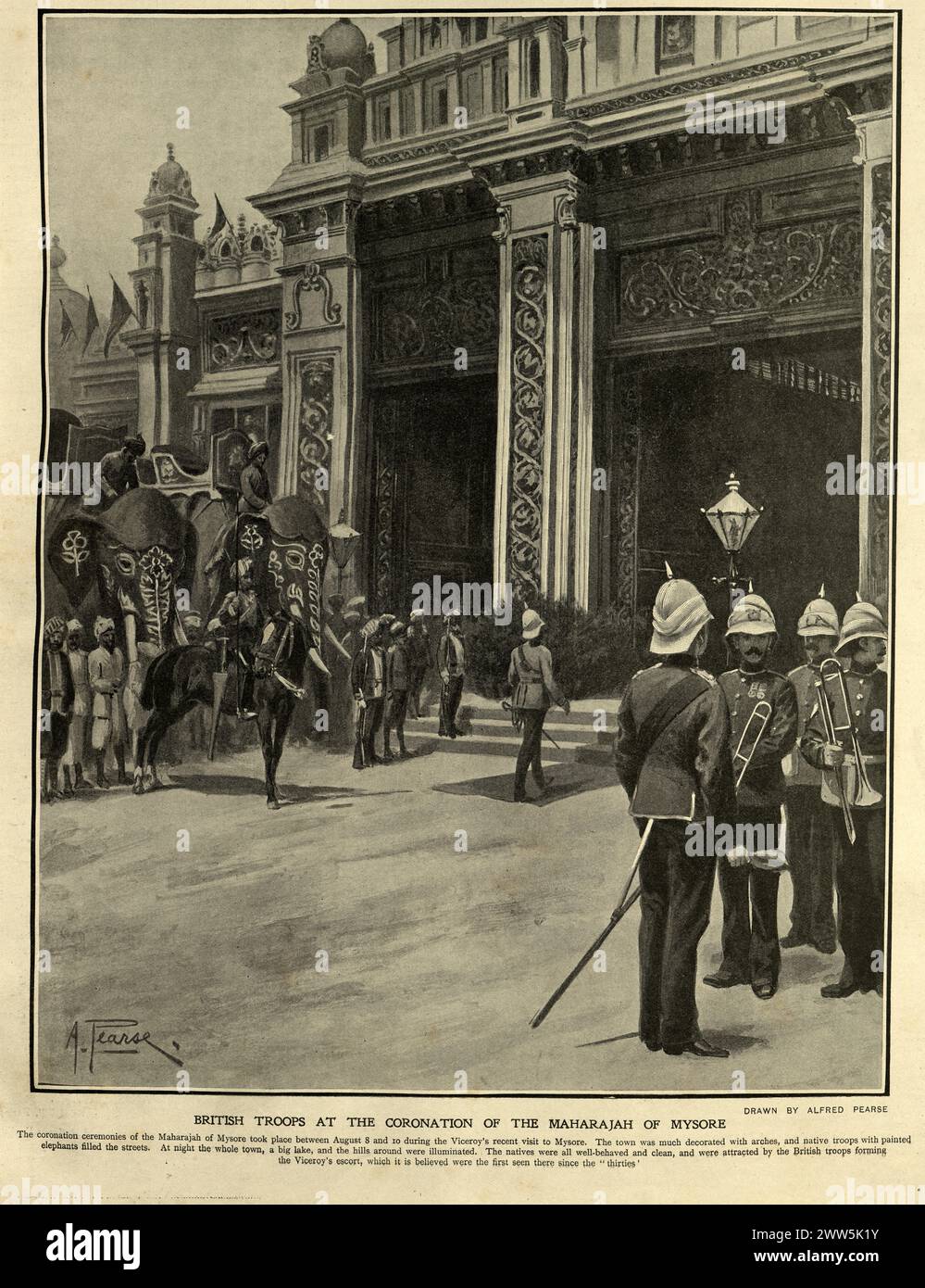 Mysore vintage hi-res stock photography and images - Alamy