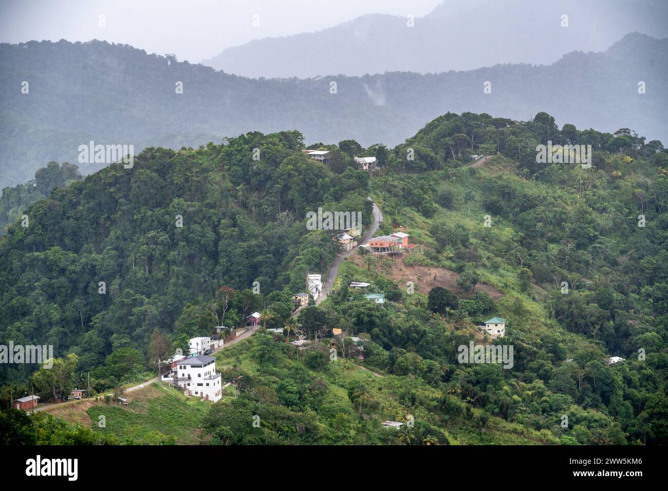 Paramin North Coast of Trinidad and Tobago Stock Photo - Alamy