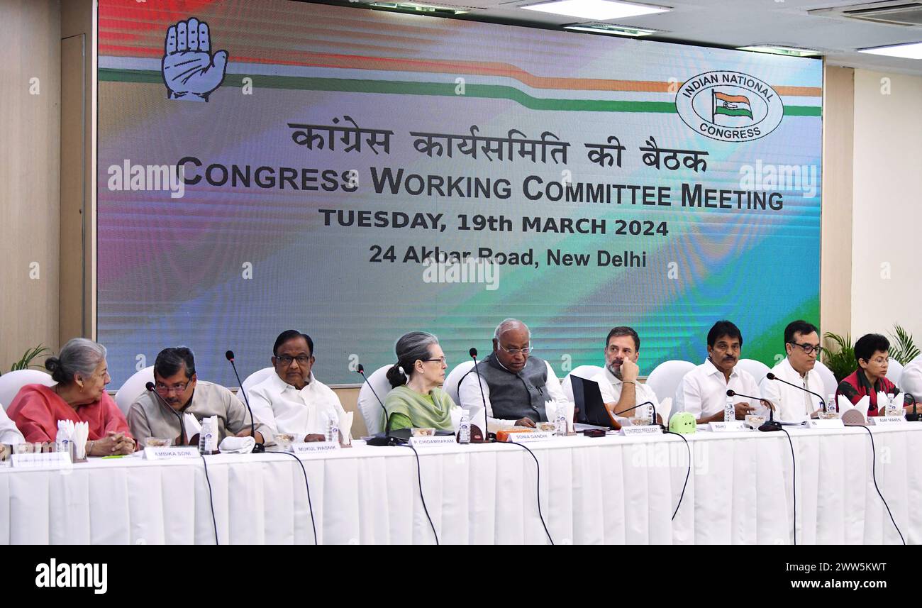 New Delhi, India. 19th Mar, 2024. New Delhi, March 19 (ANI): Congress ...