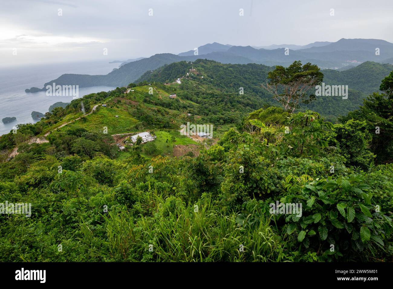 Paramin North Coast of Trinidad and Tobago Stock Photo - Alamy