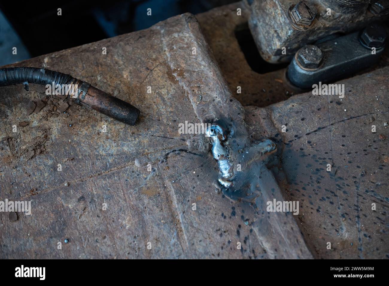 Porosity weld hi-res stock photography and images - Alamy