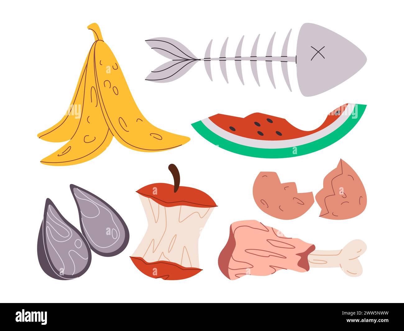 leftover rubbish food organic waste environment organic garbage bio ...