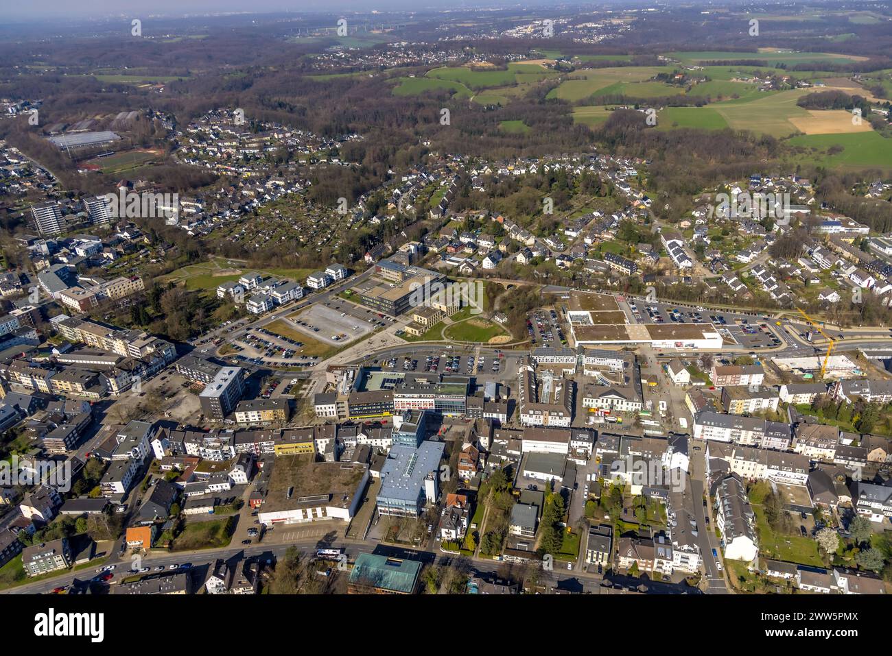 Aerial view of heiligenhaus hi-res stock photography and images - Alamy